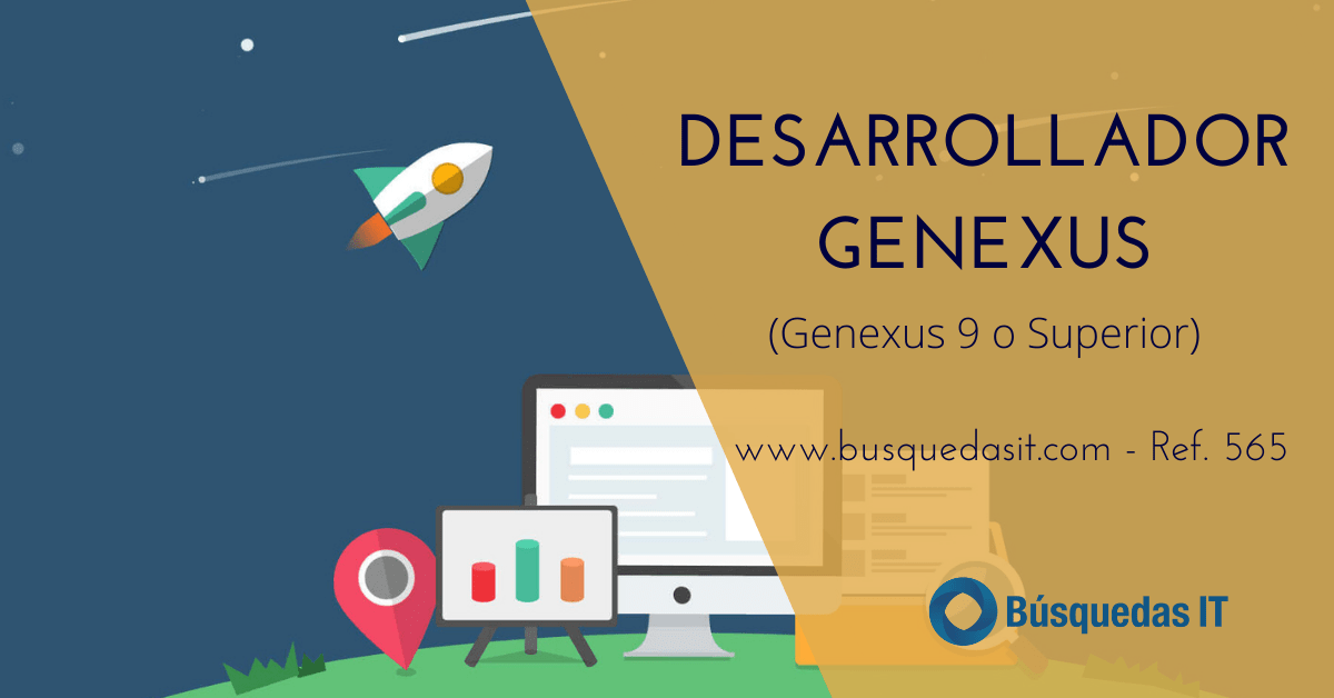Búsquedas IT-DESARROLLADOR GENEXUS (Genexus 9 o Superior)